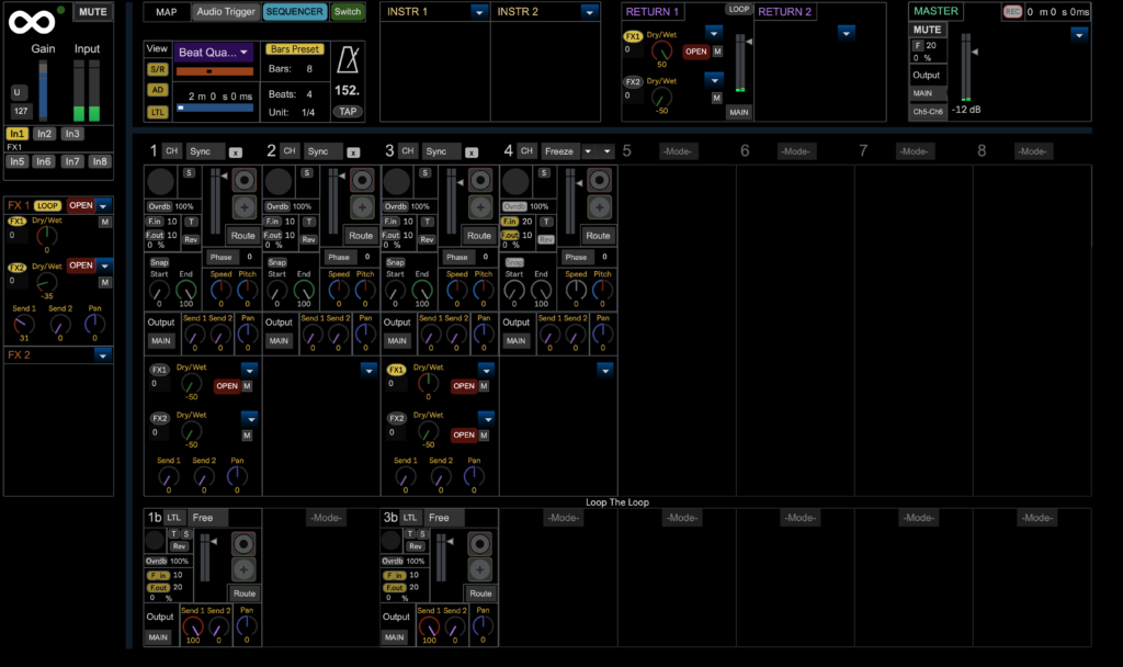 Liveloop The Professional Looping Software For Live Music Performance